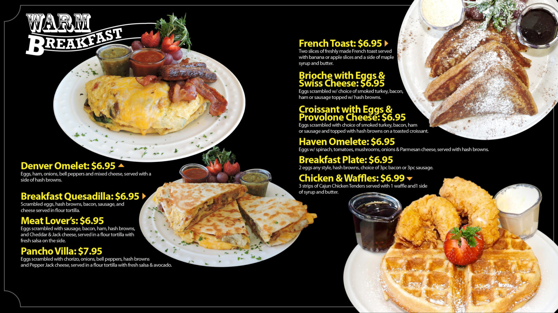Home Menu - Mary Joes Deli